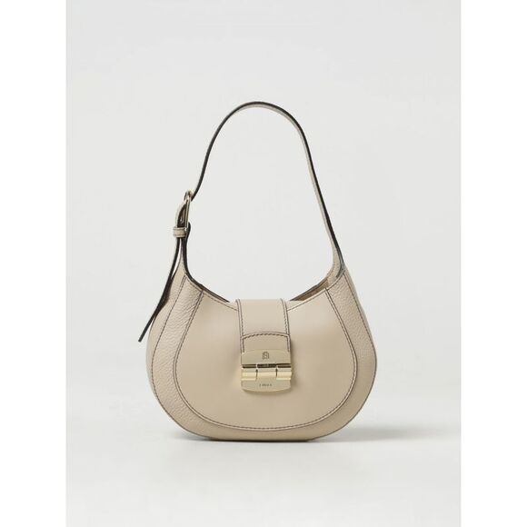 Furla | Bags | Furla Shoulder Bag Woman Beige | Poshmark